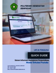 PANDUAN PENGGUNAAN DIGILIB POLTEKKES DENPASAR - Repository Politeknik Kesehatan Denpasar